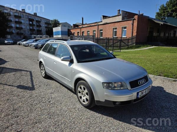 Pelēks Audi A4 2002 Ventspils, ar dzinēja tilpumu 2.00 L un nobraukumu 289 tūkst. km par 1250 €, foto 1 vietnē AUTOMOTO.COM.LV