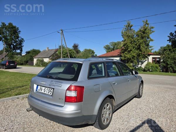 Pelēks Audi A4 2002 Ventspils, ar dzinēja tilpumu 2.00 L un nobraukumu 289 tūkst. km par 1250 €, foto 6 vietnē AUTOMOTO.COM.LV
