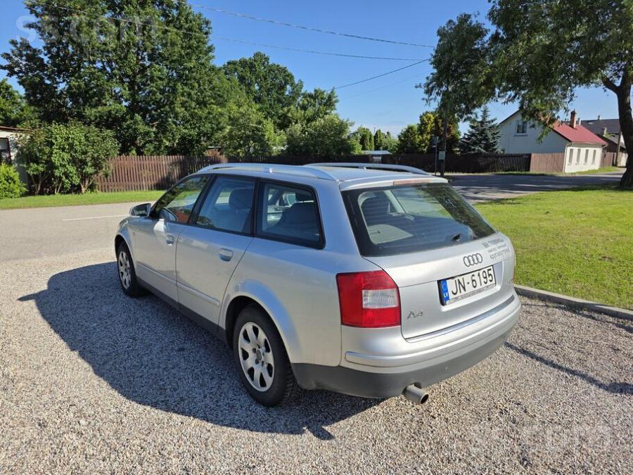 Pelēks Audi A4 2002 Ventspils, ar dzinēja tilpumu 2.00 L un nobraukumu 289 tūkst. km par 1250 €, foto 9 vietnē AUTOMOTO.COM.LV