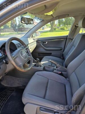 Pelēks Audi A4 2002 Ventspils, ar dzinēja tilpumu 2.00 L un nobraukumu 289 tūkst. km par 1250 €, foto 12 vietnē AUTOMOTO.COM.LV