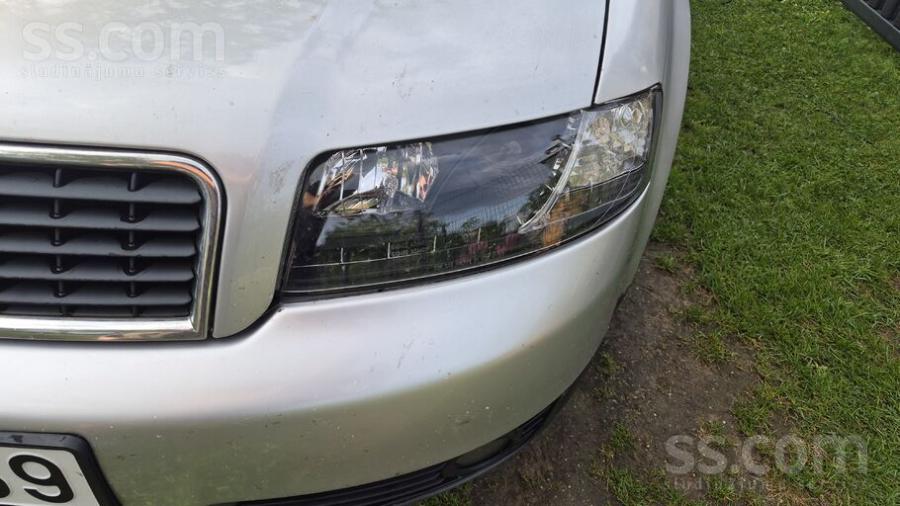 Pelēks Audi A4 2002 Ogre, ar dzinēja tilpumu 2.50 L un nobraukumu 262 tūkst. km par 1200 €, foto 5 vietnē AUTOMOTO.COM.LV