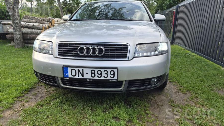 Pelēks Audi A4 2002 Ogre, ar dzinēja tilpumu 2.50 L un nobraukumu 262 tūkst. km par 1200 €, foto 21 vietnē AUTOMOTO.COM.LV