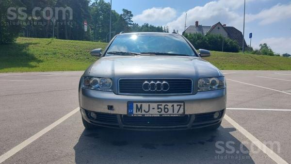 Pelēks Audi A4 2002 Alūksne, ar dzinēja tilpumu 1.90 L un nobraukumu 0 tūkst. km par 1450 €, foto 1 vietnē AUTOMOTO.COM.LV