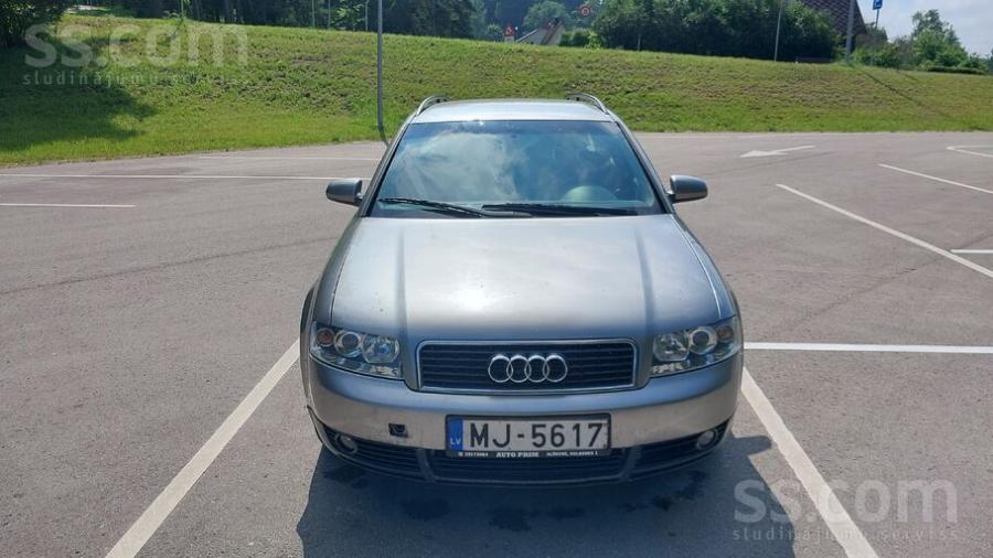 Pelēks Audi A4 2002 Alūksne, ar dzinēja tilpumu 1.90 L un nobraukumu 0 tūkst. km par 1450 €, foto 5 vietnē AUTOMOTO.COM.LV