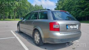 Pelēks Audi A4 2002 Alūksne, ar dzinēja tilpumu 1.90 L un nobraukumu 0 tūkst. km par 1450 €, foto 7 vietnē AUTOMOTO.COM.LV