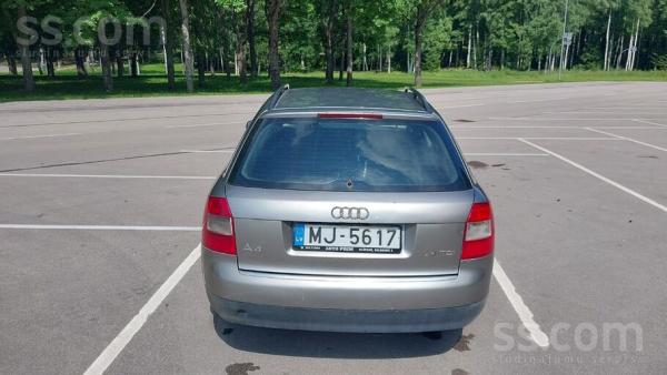 Pelēks Audi A4 2002 Alūksne, ar dzinēja tilpumu 1.90 L un nobraukumu 0 tūkst. km par 1450 €, foto 8 vietnē AUTOMOTO.COM.LV