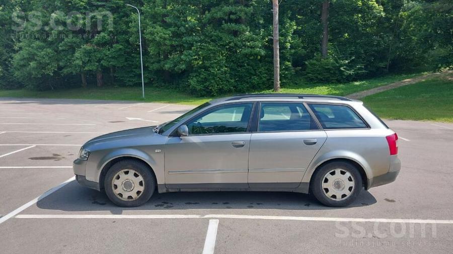 Pelēks Audi A4 2002 Alūksne, ar dzinēja tilpumu 1.90 L un nobraukumu 0 tūkst. km par 1450 €, foto 10 vietnē AUTOMOTO.COM.LV