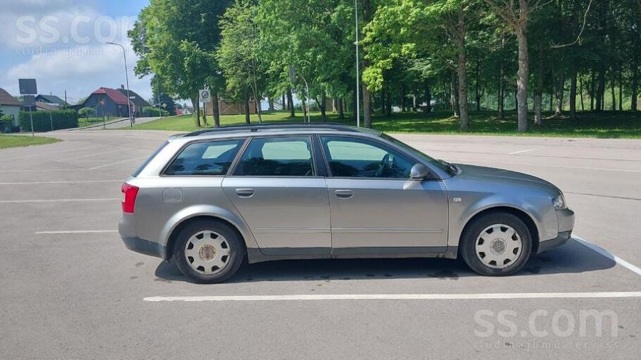 Pelēks Audi A4 2002 Alūksne, ar dzinēja tilpumu 1.90 L un nobraukumu 0 tūkst. km par 1450 €, foto 11 vietnē AUTOMOTO.COM.LV