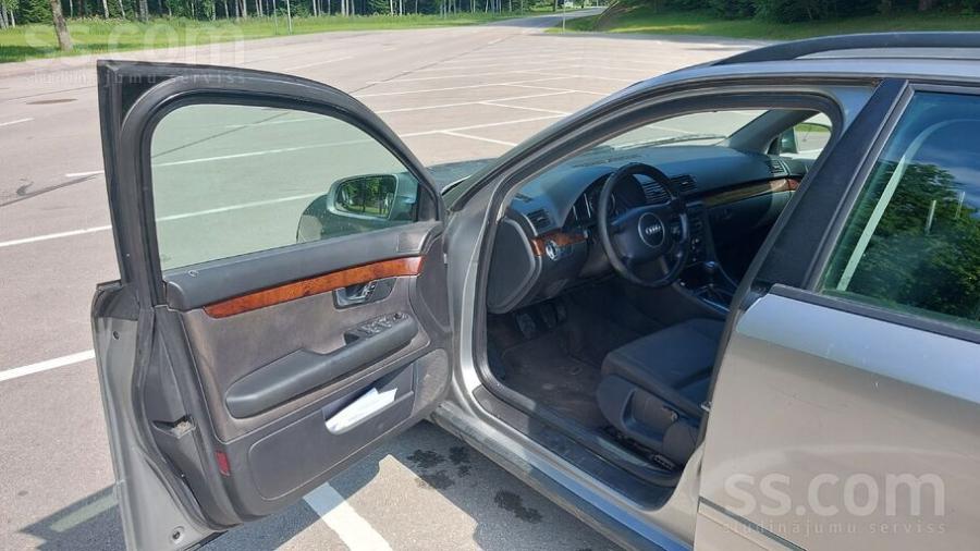 Pelēks Audi A4 2002 Alūksne, ar dzinēja tilpumu 1.90 L un nobraukumu 0 tūkst. km par 1450 €, foto 12 vietnē AUTOMOTO.COM.LV