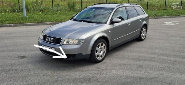 Grey Audi A4 2002 in Kaunas, with an engine capacity of 2.50 L and mileage of 293 thousand km for 1250 €, photo 1 on AUTOMOTO.COM.LV