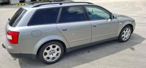 Pelēks Audi A4 2002 Kauņa, ar dzinēja tilpumu 2.50 L un nobraukumu 293 tūkst. km par 1250 €, foto 7 vietnē AUTOMOTO.COM.LV