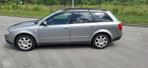 Pelēks Audi A4 2002 Kauņa, ar dzinēja tilpumu 2.50 L un nobraukumu 293 tūkst. km par 1250 €, foto 10 vietnē AUTOMOTO.COM.LV