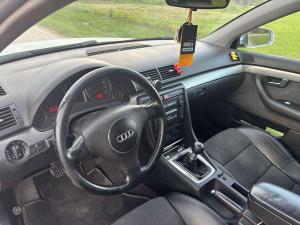 Grey Audi A4 2002 in Varena, with an engine capacity of 1.90 L and mileage of 440 thousand km for 850 €, photo 6 on AUTOMOTO.COM.LV