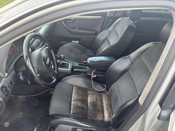 Grey Audi A4 2002 in Varena, with an engine capacity of 1.90 L and mileage of 440 thousand km for 850 €, photo 6 on AUTOMOTO.COM.LV