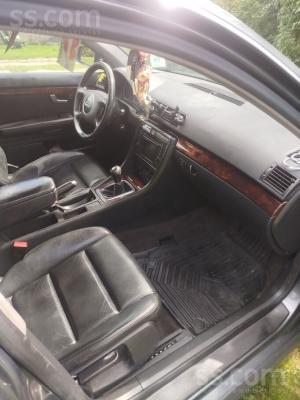 Grey Audi A4 2002 in Bauska, with an engine capacity of 1.90 L and mileage of 333 thousand km for 1500 €, photo 3 on AUTOMOTO.COM.LV