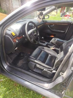 Grey Audi A4 2002 in Bauska, with an engine capacity of 1.90 L and mileage of 333 thousand km for 1500 €, photo 4 on AUTOMOTO.COM.LV