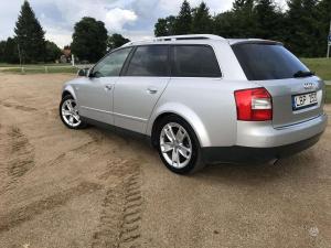 Pelēks Audi A4 2002 Utena, ar dzinēja tilpumu 2.00 L un nobraukumu 290 tūkst. km par 1550 €, foto 3 vietnē AUTOMOTO.COM.LV