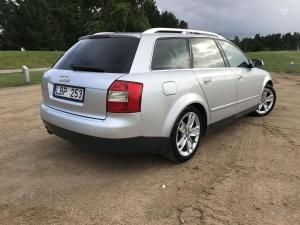 Pelēks Audi A4 2002 Utena, ar dzinēja tilpumu 2.00 L un nobraukumu 290 tūkst. km par 1550 €, foto 4 vietnē AUTOMOTO.COM.LV