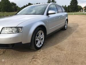 Pelēks Audi A4 2002 Utena, ar dzinēja tilpumu 2.00 L un nobraukumu 290 tūkst. km par 1550 €, foto 5 vietnē AUTOMOTO.COM.LV