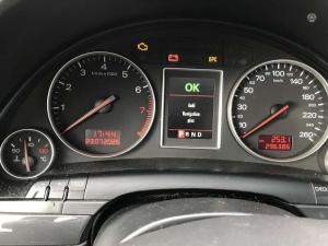 Pelēks Audi A4 2002 Utena, ar dzinēja tilpumu 2.00 L un nobraukumu 290 tūkst. km par 1550 €, foto 11 vietnē AUTOMOTO.COM.LV