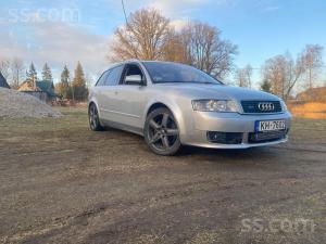 Pelēks Audi A4 2002 Valmiera, ar dzinēja tilpumu 2.50 L un nobraukumu 384 tūkst. km par 1700 €, foto  vietnē AUTOMOTO.COM.LV