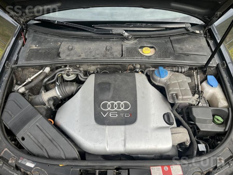 Pelēks Audi A4 2002 Rīga, ar dzinēja tilpumu 2.50 L un nobraukumu 371 tūkst. km par 1350 €, foto 4 vietnē AUTOMOTO.COM.LV