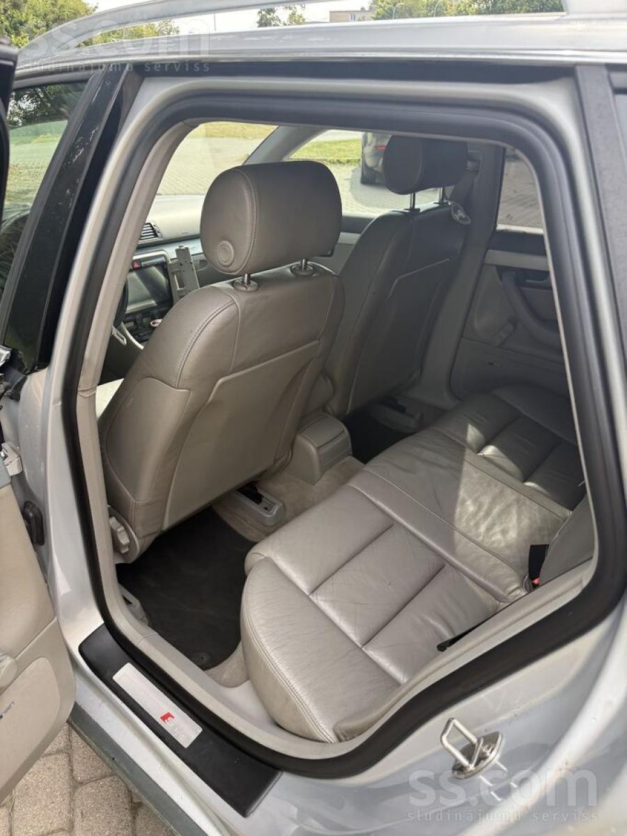 Pelēks Audi A4 2002 Jūrmala, ar dzinēja tilpumu 1.90 L un nobraukumu 590 tūkst. km par 5500 €, foto 8 vietnē AUTOMOTO.COM.LV