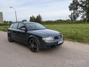 Grey Audi A4 2002 in Rezekne, with an engine capacity of 1.90 L and mileage of 301 thousand km for 3500 €, photo  on AUTOMOTO.COM.LV