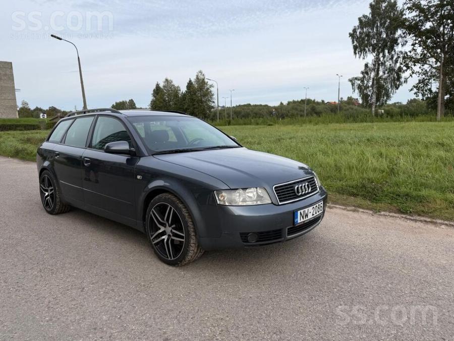 Grey Audi A4 2002 in Rezekne, with an engine capacity of 1.90 L and mileage of 301 thousand km for 3500 €, photo 1 on AUTOMOTO.COM.LV