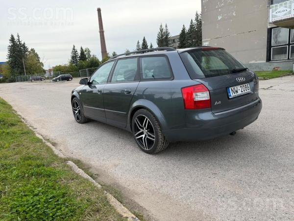 Grey Audi A4 2002 in Rezekne, with an engine capacity of 1.90 L and mileage of 301 thousand km for 3500 €, photo 5 on AUTOMOTO.COM.LV