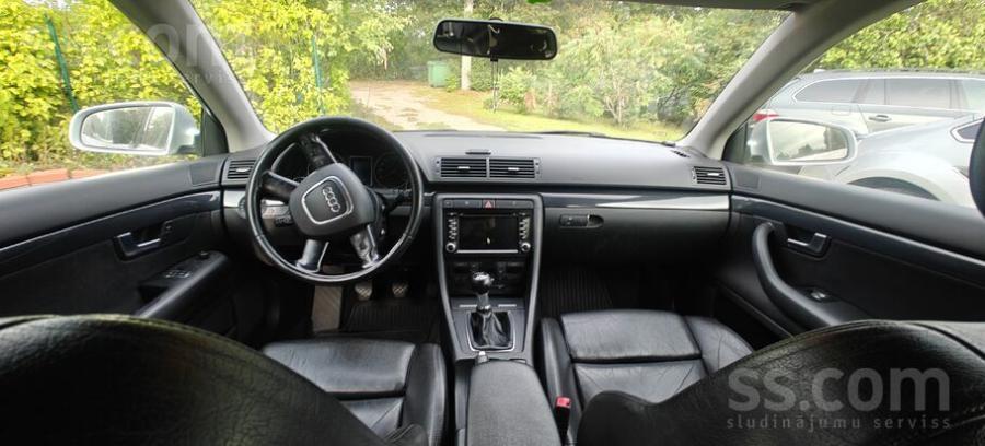Grey Audi A4 2002 in Rezekne, with an engine capacity of 1.90 L and mileage of 368 thousand km for 2300 €, photo 5 on AUTOMOTO.COM.LV
