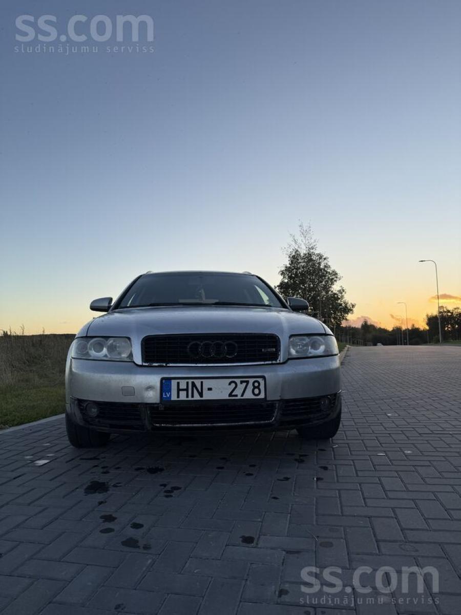 Pelēks Audi A4 2002 Kuldīga, ar dzinēja tilpumu 1.90 L un nobraukumu 480 tūkst. km par 1300 €, foto 5 vietnē AUTOMOTO.COM.LV