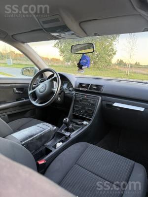 Pelēks Audi A4 2002 Kuldīga, ar dzinēja tilpumu 1.90 L un nobraukumu 480 tūkst. km par 1300 €, foto 7 vietnē AUTOMOTO.COM.LV