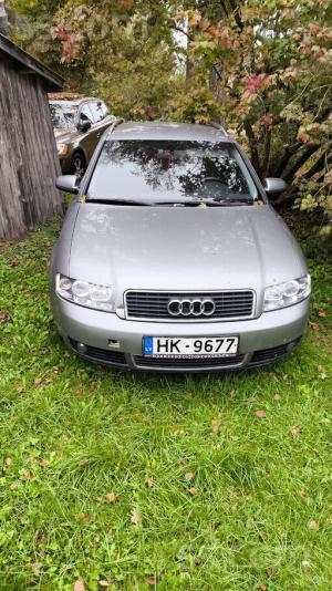 Pelēks Audi A4 2002 Jelgava, ar dzinēja tilpumu 1.90 L un nobraukumu 473 tūkst. km par 750 €, foto  vietnē AUTOMOTO.COM.LV