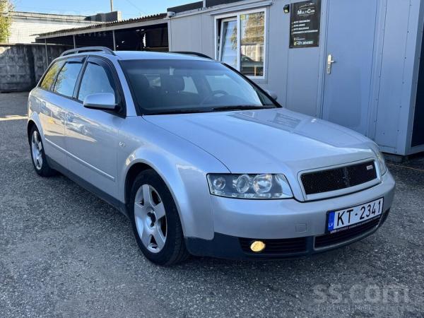 Pelēks Audi A4 2002 Daugavpils, ar dzinēja tilpumu 2.00 L un nobraukumu 0 tūkst. km par 1950 €, foto 1 vietnē AUTOMOTO.COM.LV