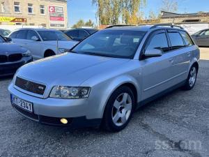 Pelēks Audi A4 2002 Daugavpils, ar dzinēja tilpumu 2.00 L un nobraukumu 0 tūkst. km par 1950 €, foto 4 vietnē AUTOMOTO.COM.LV