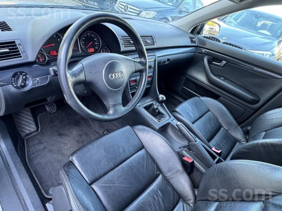 Pelēks Audi A4 2002 Daugavpils, ar dzinēja tilpumu 2.00 L un nobraukumu 0 tūkst. km par 1950 €, foto 17 vietnē AUTOMOTO.COM.LV