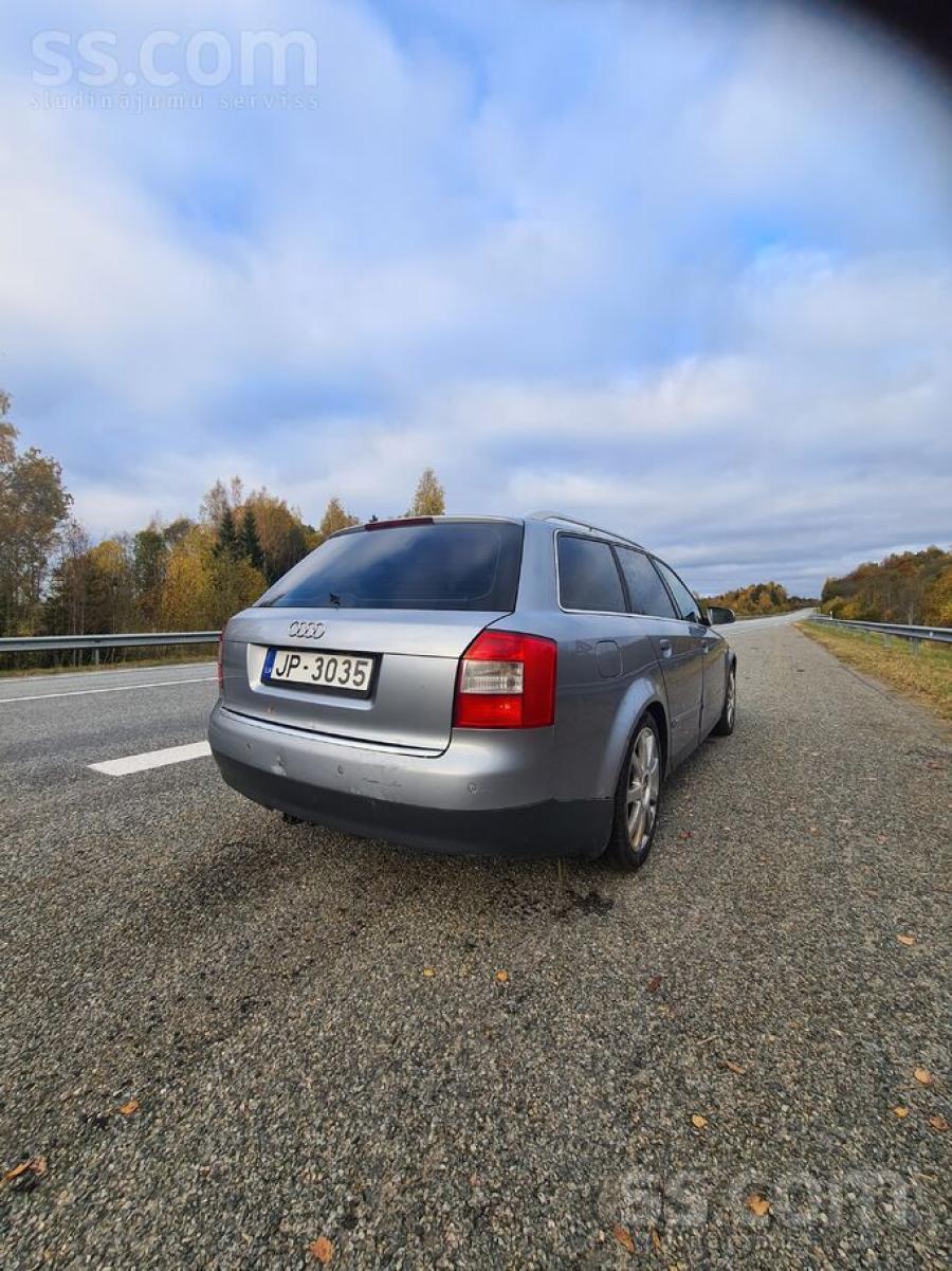 Pelēks Audi A4 2002 Alūksne, ar dzinēja tilpumu 1.90 L un nobraukumu 389 tūkst. km par 750 €, foto 5 vietnē AUTOMOTO.COM.LV