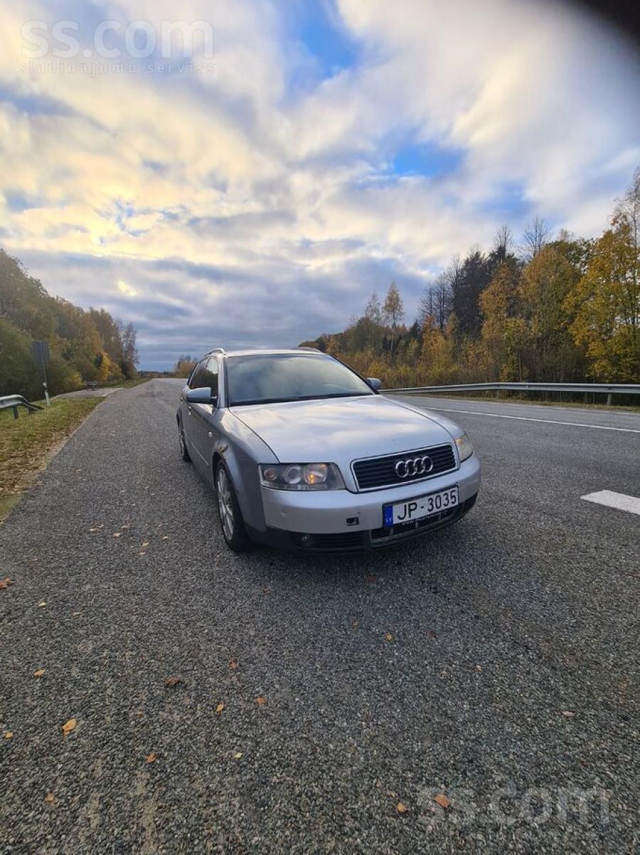 Pelēks Audi A4 2002 Alūksne, ar dzinēja tilpumu 1.90 L un nobraukumu 389 tūkst. km par 750 €, foto 7 vietnē AUTOMOTO.COM.LV