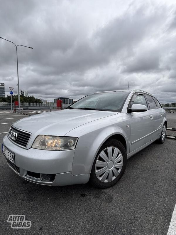 Pelēks Audi A4 2002 Viļņa, ar dzinēja tilpumu 1.90 L un nobraukumu 395 tūkst. km par 1150 €, foto 5 vietnē AUTOMOTO.COM.LV