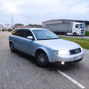 Grey Audi A4 2002 in Silute, with an engine capacity of 1.90 L and mileage of 0 thousand km for 1250 €, photo  on AUTOMOTO.COM.LV