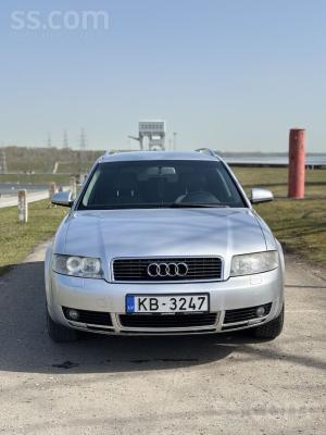 Pelēks Audi A4 2003 Aizkraukle, ar dzinēja tilpumu 1.90 L un nobraukumu 344 tūkst. km par 2300 €, foto 1 vietnē AUTOMOTO.COM.LV