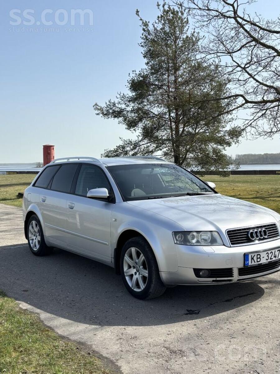 Pelēks Audi A4 2003 Aizkraukle, ar dzinēja tilpumu 1.90 L un nobraukumu 344 tūkst. km par 2300 €, foto 3 vietnē AUTOMOTO.COM.LV