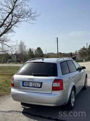 Pelēks Audi A4 2003 Aizkraukle, ar dzinēja tilpumu 1.90 L un nobraukumu 344 tūkst. km par 2300 €, foto 4 vietnē AUTOMOTO.COM.LV