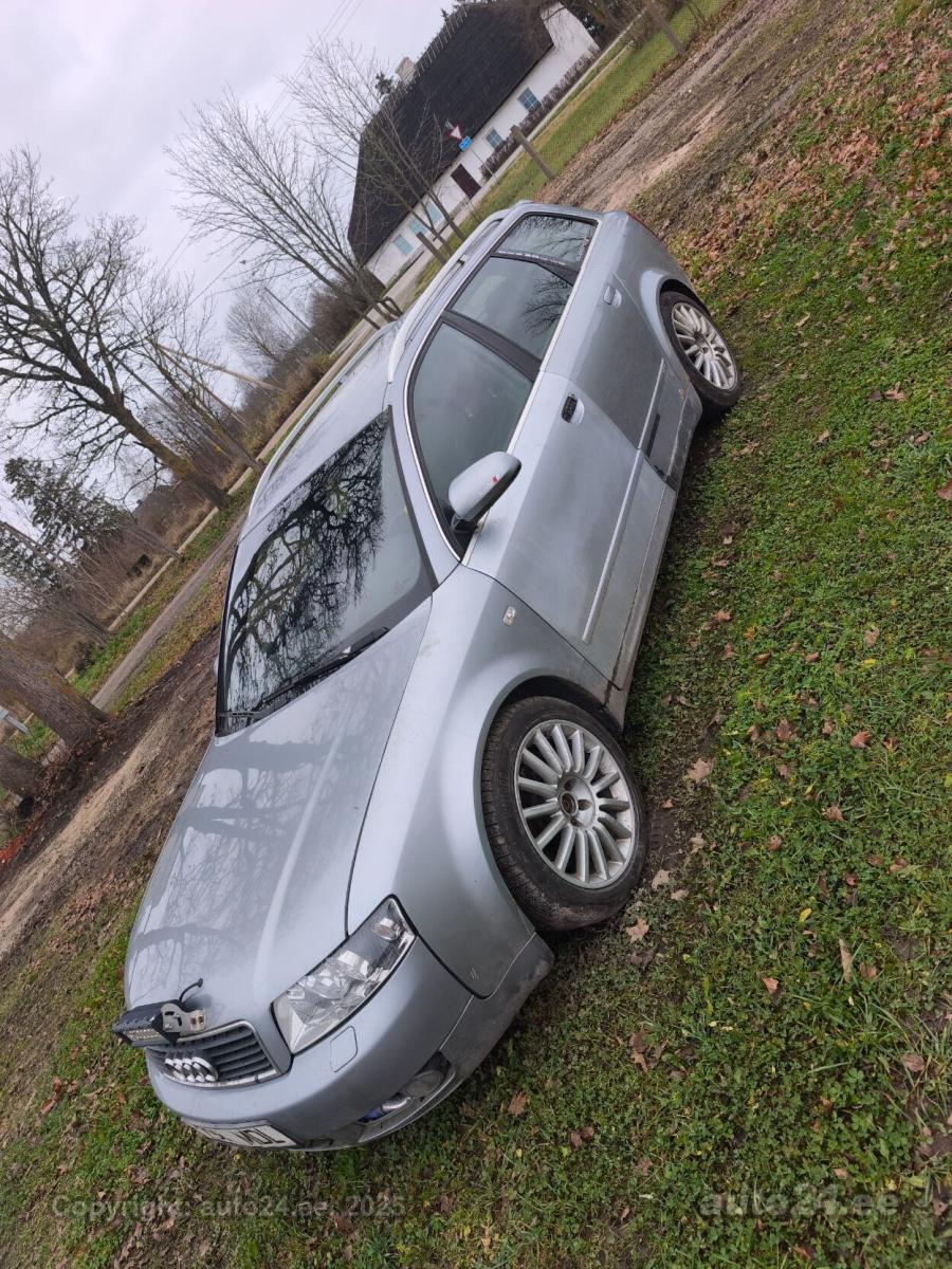 Grey Audi A4 2003 in Tallinn, with an engine capacity of 1.80 L and mileage of 0 thousand km for 1550 €, photo 2 on AUTOMOTO.COM.LV