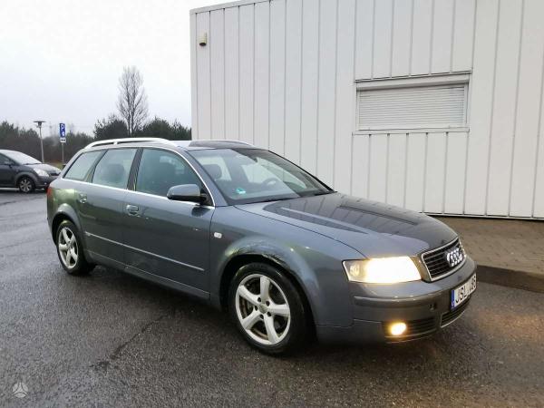 Pelēks Audi A4 2003 Viļņa, ar dzinēja tilpumu 2.50 L un nobraukumu 300 tūkst. km par 800 €, foto 6 vietnē AUTOMOTO.COM.LV