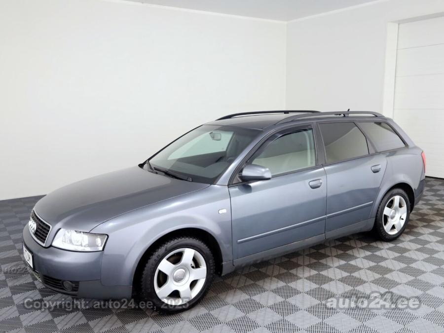 Grey Audi A4 2003 in Tallinn, with an engine capacity of 2.00 L and mileage of 369 thousand km for 1099 €, photo 2 on AUTOMOTO.COM.LV