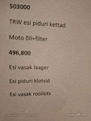 Grey Audi A4 2003 in Voru, with an engine capacity of 2.50 L and mileage of 504 thousand km for 2200 €, photo 8 on AUTOMOTO.COM.LV