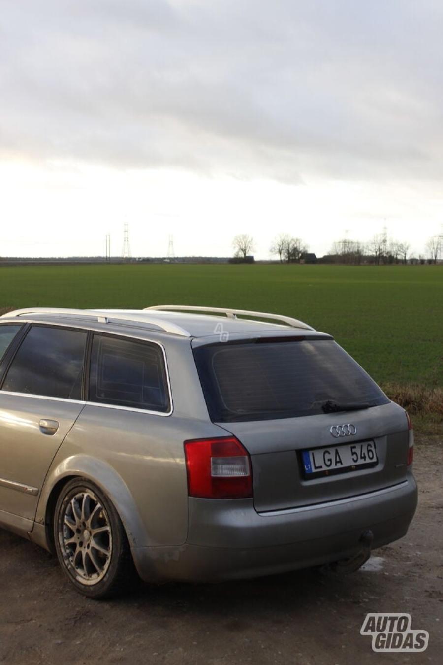 Grey Audi A4 2003 in Panevezys, with an engine capacity of 1.90 L and mileage of 375 thousand km for 2250 €, photo 3 on AUTOMOTO.COM.LV
