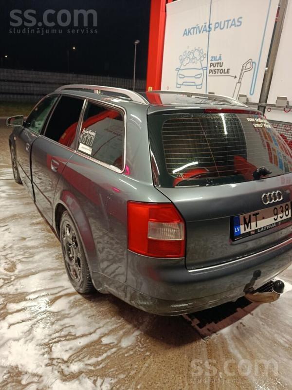 Pelēks Audi A4 2003 Ventspils, ar dzinēja tilpumu 1.90 L un nobraukumu 387 tūkst. km par 1500 €, foto 6 vietnē AUTOMOTO.COM.LV